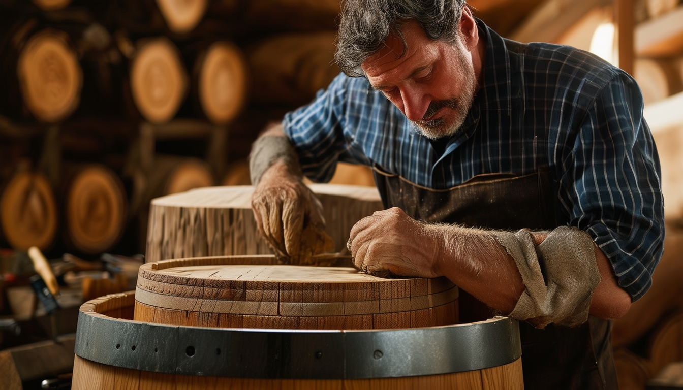 Handcrafted Barrels: Tradition and Craftsmanship